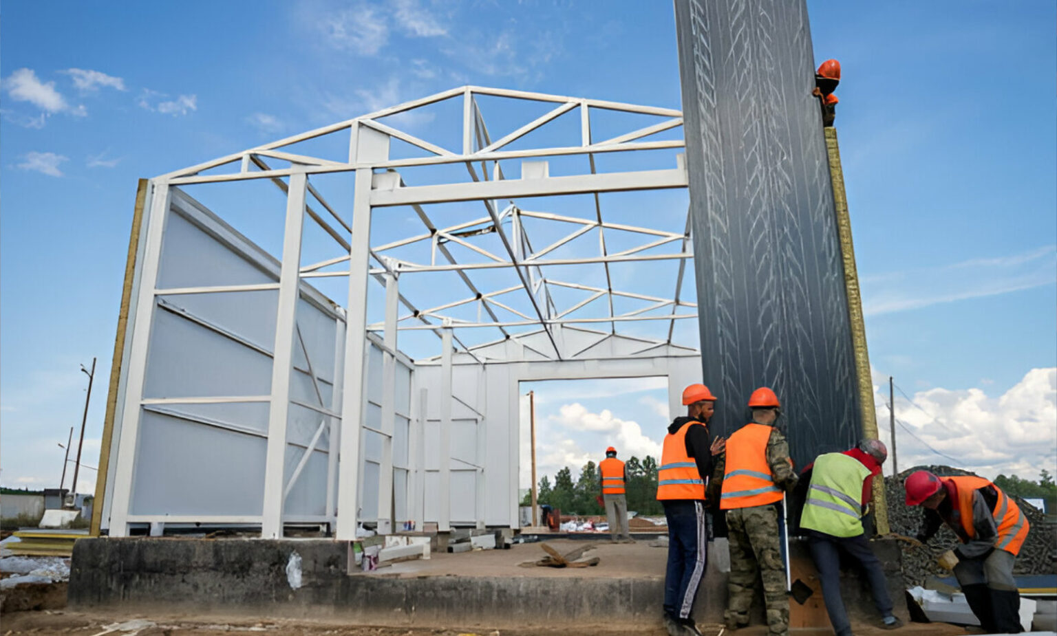Prefabricated Buildings - Manufacturing & Installation